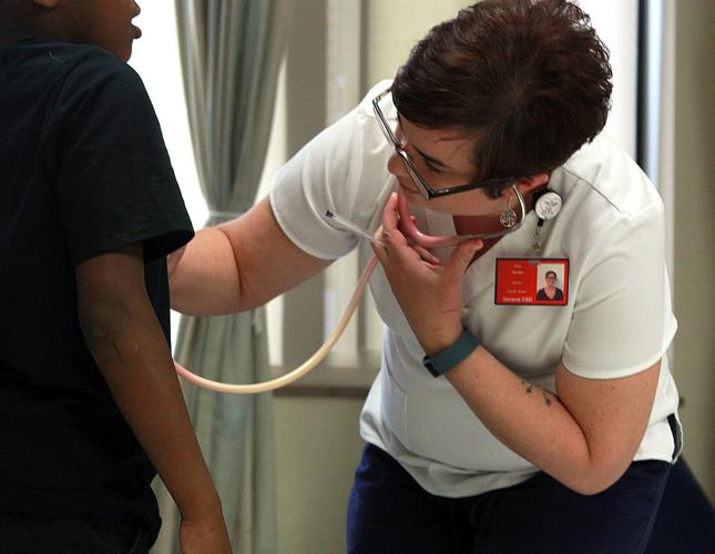 Finding a niche in nursing: School nurse Kim Seidel is 'making a ...