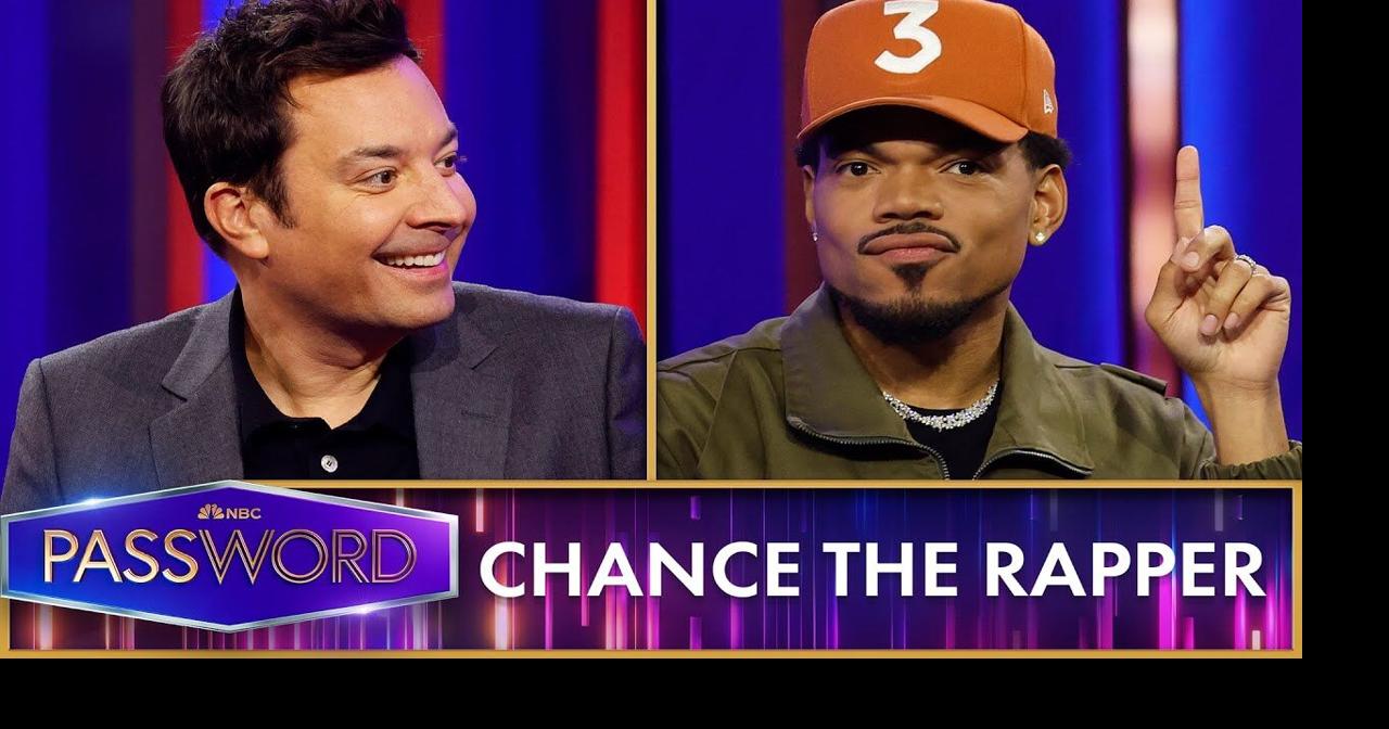Chance the Rapper and Jimmy Fallon Play a Spooky Round of Password ...