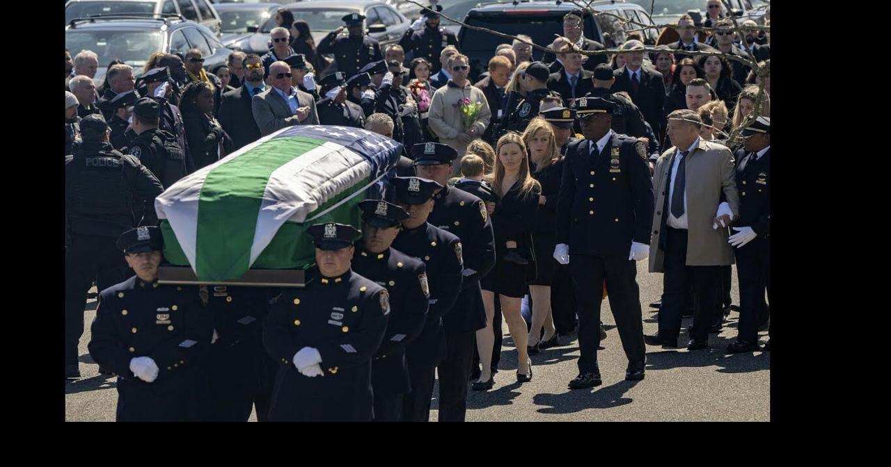 Funeral held for slain New York City police Officer Jonathan Diller ...