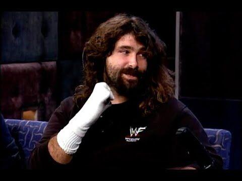 Mick Foley Explains How He Lost Part Of His Ear - "Late Night With ...