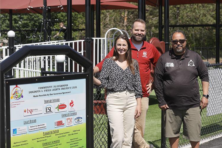 A new place for fun in Lyons; $500,000 playground built in Lyons, along ...