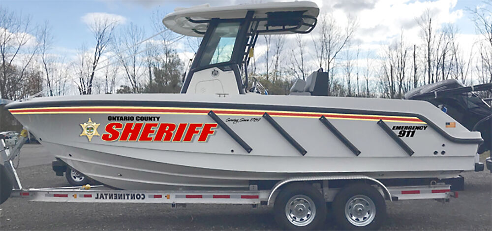 New boat arrives for Ontario County marine patrol | News | fltimes.com