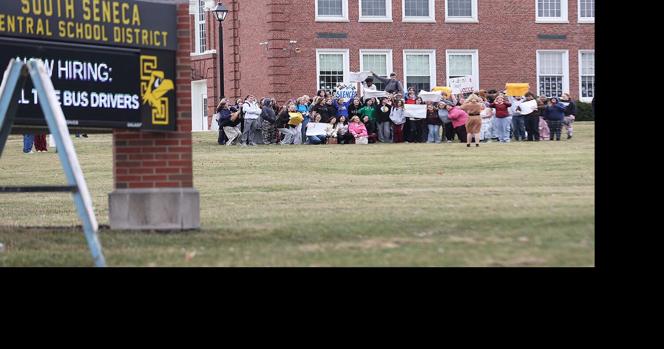 South Seneca students walk out in support of principal | News | fltimes.com