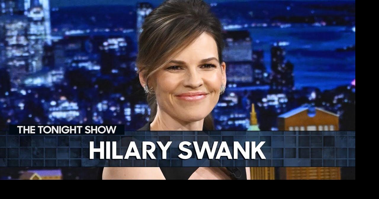 Hilary Swank Gifts Jimmy an ABBA Vinyl and Talks Ordinary Angels with ...
