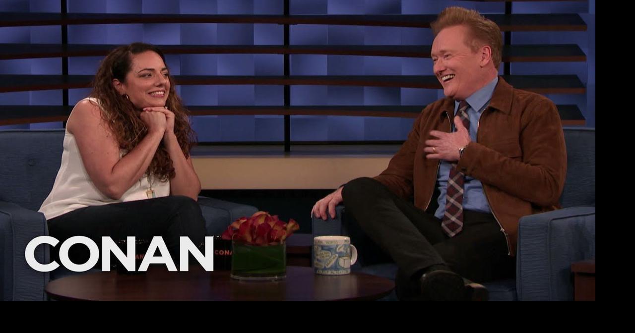 Conan Interviews His Assistant Sona Movsesian - CONAN on TBS ...