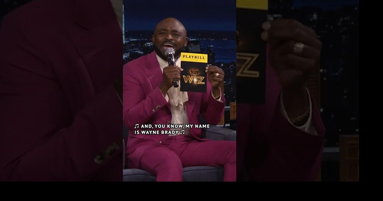 Improv expert #WayneBrady does a freestyle rap inspired by The Wiz! # ...