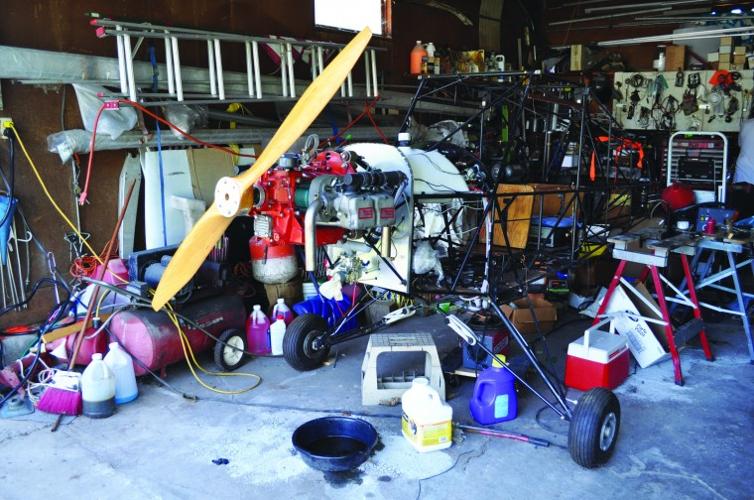 FREEDOM FLYER: Love of flight drives Clyde man to build ultralight ...