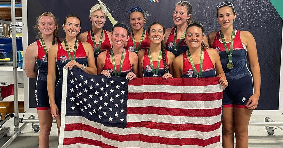 ROWING: Auburn native Elisa Faiola captured a gold medal at the FISU ...