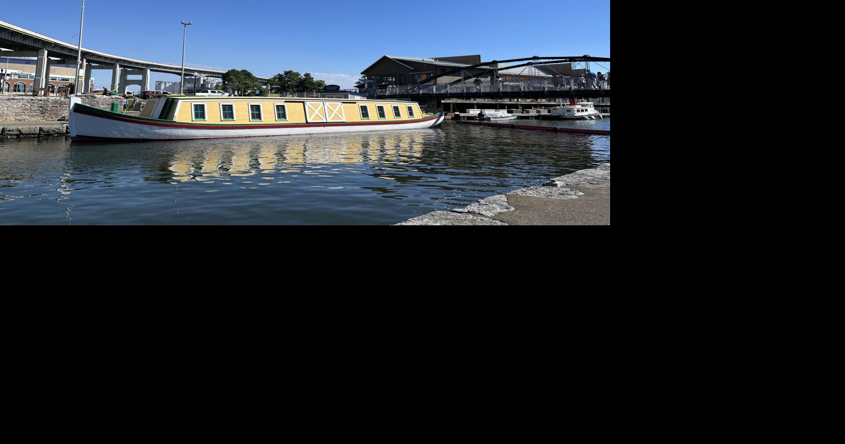 LOOKING BACK: The Seneca Chief boat is central to the Erie Canal story ...