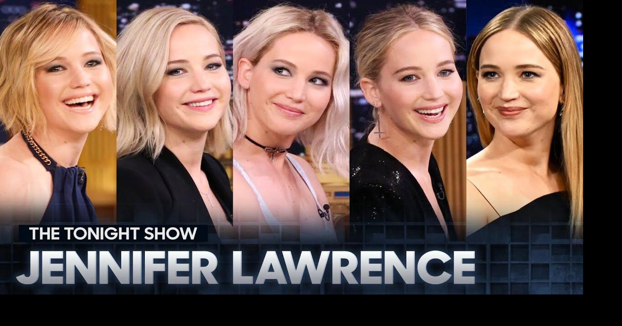 Jennifer Lawrence Is Okay with Being "Annoying," Challenges Jimmy to an ...