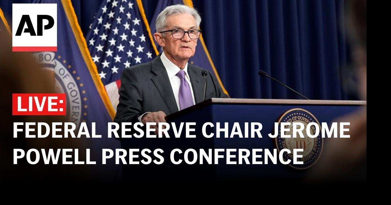 LIVE: Federal Reserve Chair Jerome Powell press conference after Open ...