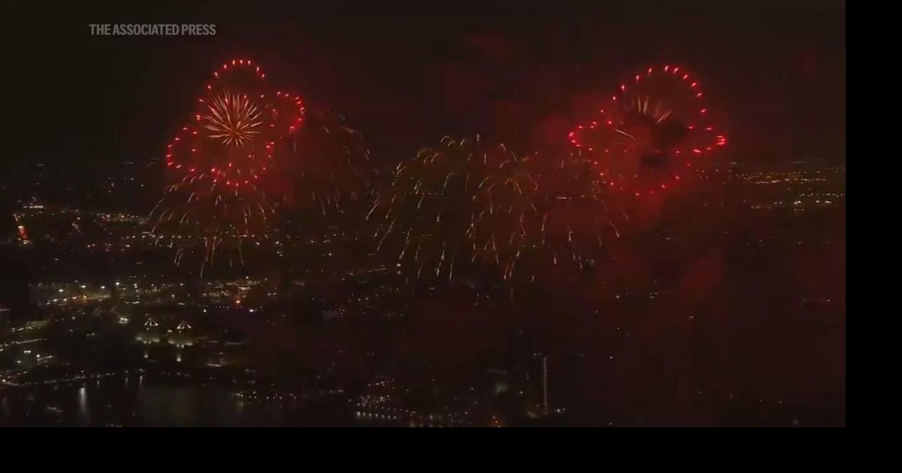 Americans describe significance of July 4th as fiery fireworks over New ...