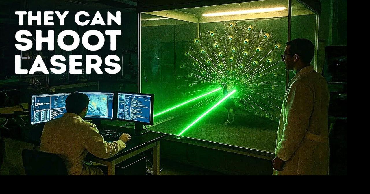 Peacocks Can Shoot Lasers From Their Tails, New Study Finds | Videos ...