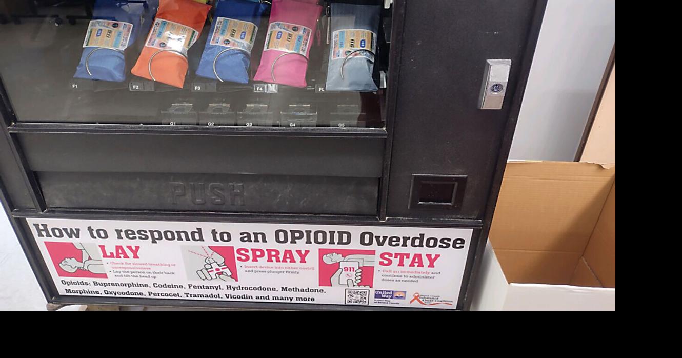 Narcan vending machine placed in House of Concern in Waterloo | News ...
