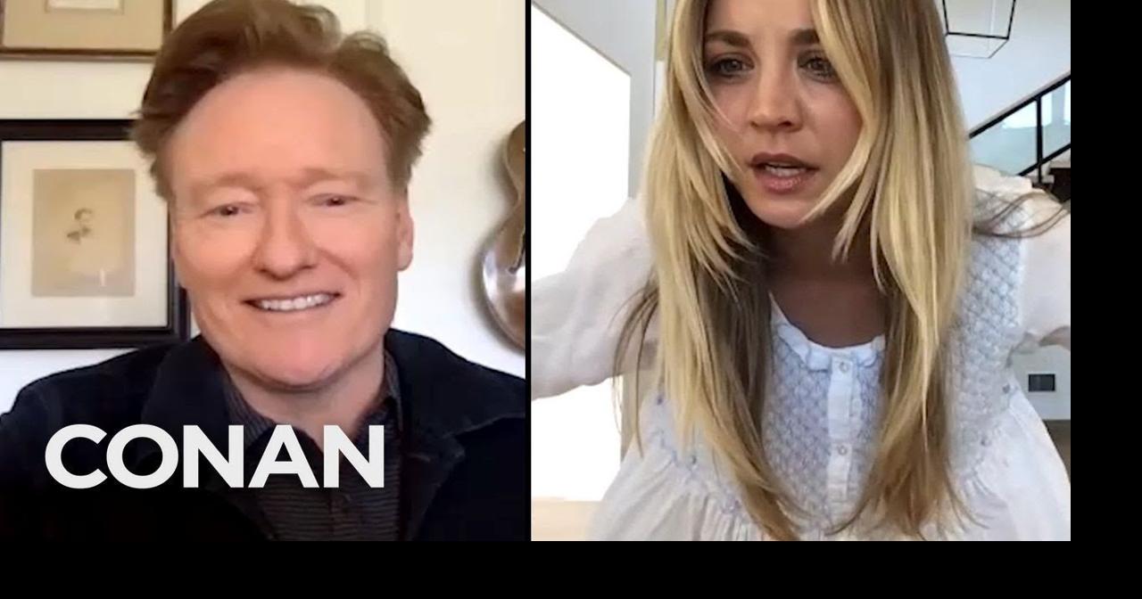 Kaley Cuoco’s "Little Women"-Inspired Quarantine Look - CONAN on TBS ...