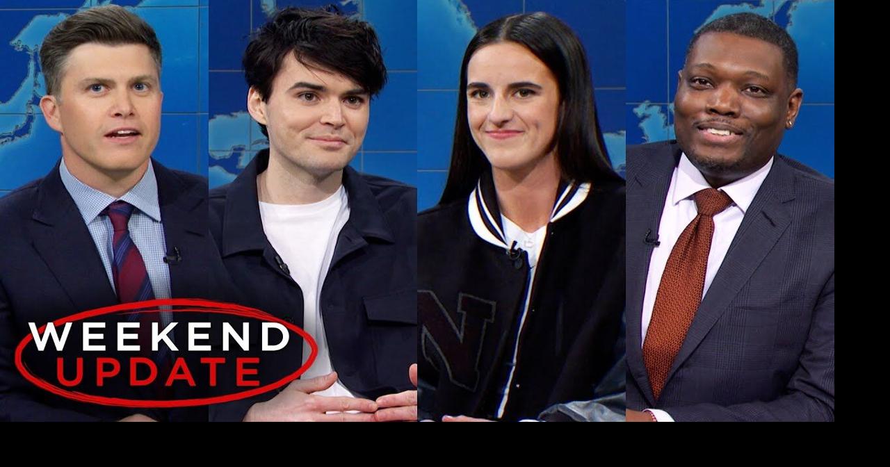 Weekend Update ft. Caitlin Clark and Michael Longfellow - SNL ...
