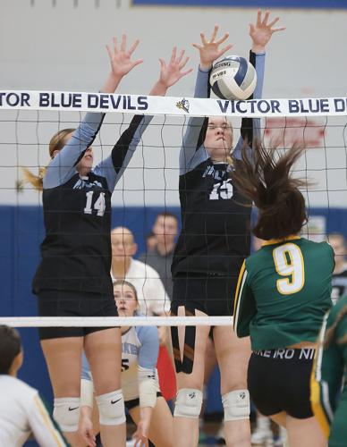 GIRLS VOLLEYBALL: Midlakes falls against C.G. Finney in Class B title ...