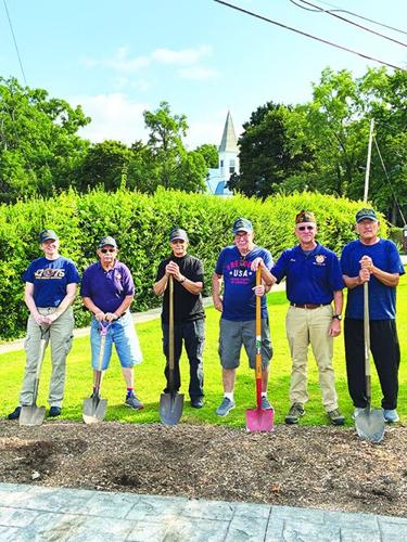 Clifton Springs VFW holds groundbreaking for new monument | Briefs ...