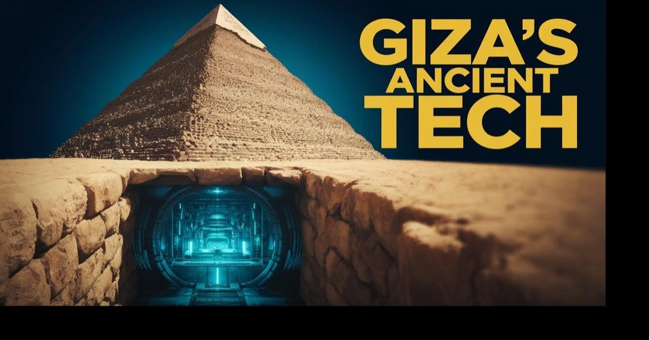 Giza Pyramid Cover-Up EXPOSED: Hidden Tunnels and Ancient Tech Just Discovered | Videos ...