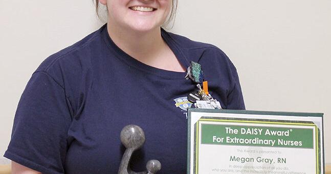 Thompson presents nurse with DAISY Award | Health | fltimes.com