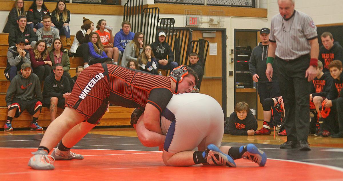 WRESTLING: Waterloo captures league title over cross-town rival ...