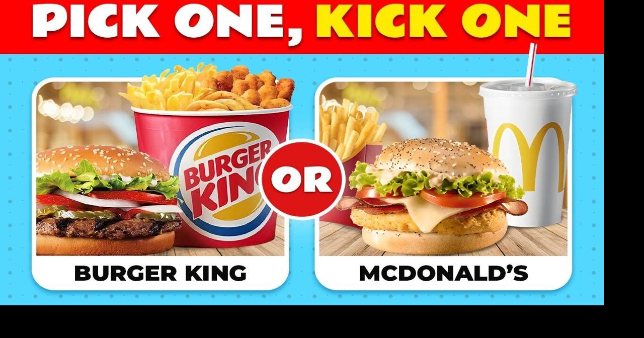 Pick One Kick One – JUNK FOOD Edition 🍔🍟🍕 | Videos | fltimes.com