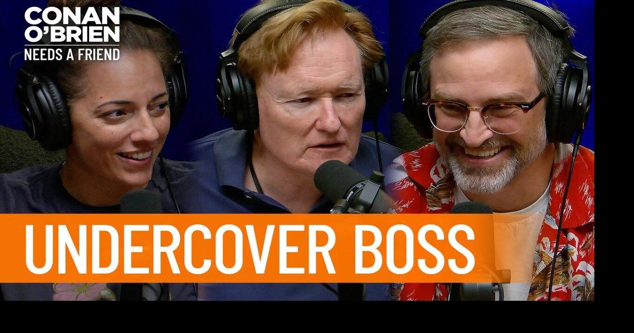 Conan Goes Undercover With His Employees | Conan O'Brien Needs A Friend ...