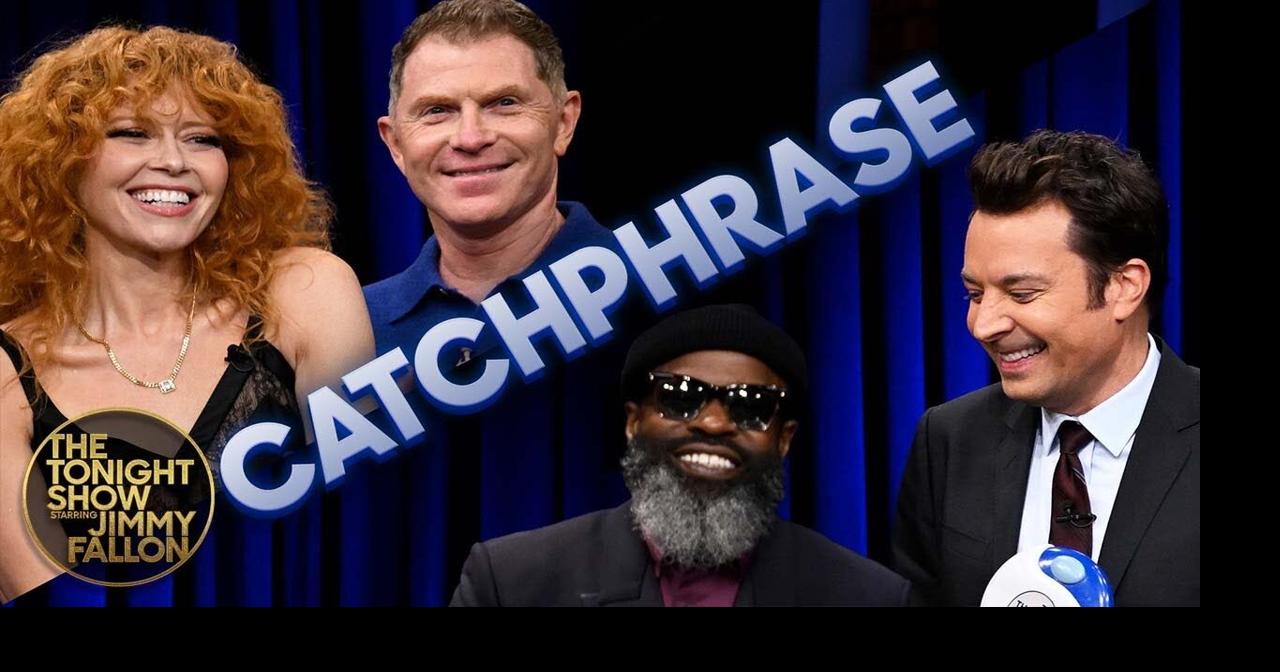 Catchphrase with Natasha Lyonne and Bobby Flay | The Tonight Show ...