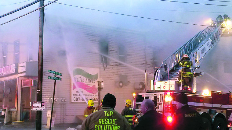 Fire devastates downtown Ovid | News | fltimes.com