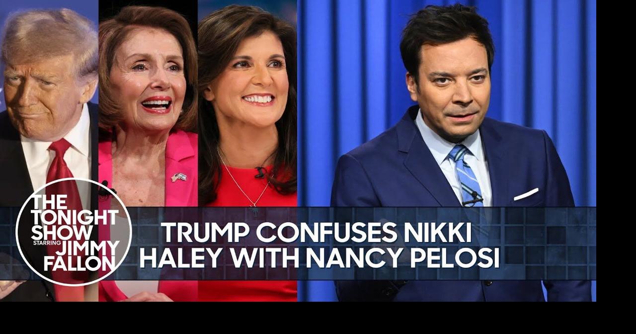 Trump Confuses Nikki Haley with Nancy Pelosi, DeSantis Drops Out of ...