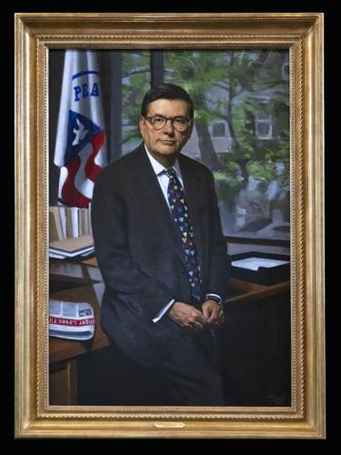 A portrait in leadership: HWS unveils painting of former president Mark ...