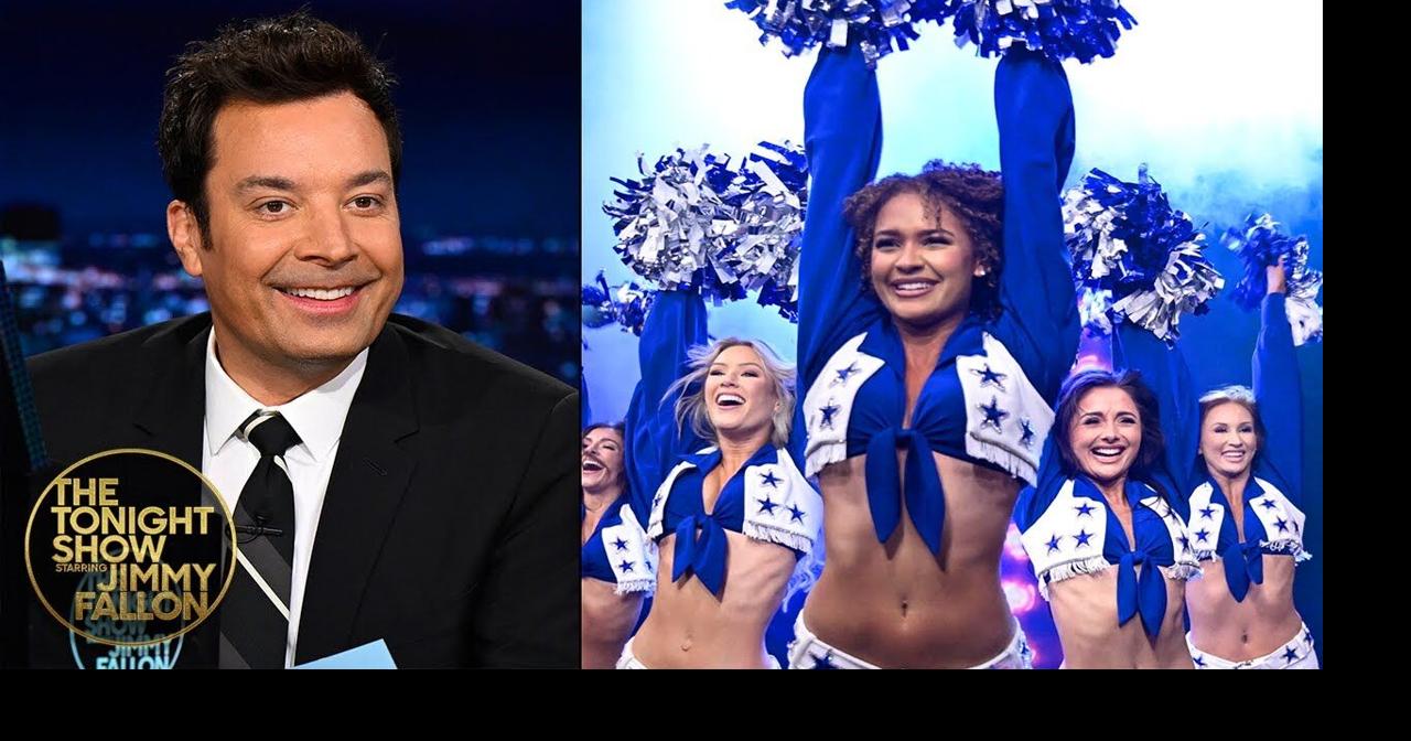 Dallas Cowboys Cheerleaders Perform "Thunderstruck" | The Tonight Show ...