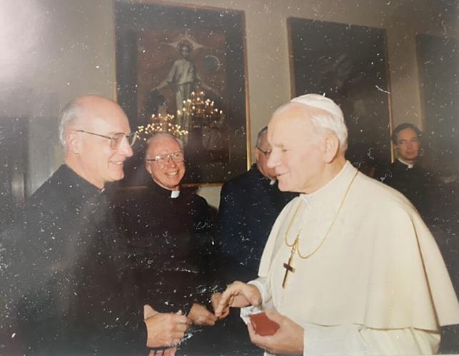 POPPEE'S A-TEAM: No greater title than Father: Monsignor Krieg turns 98 ...