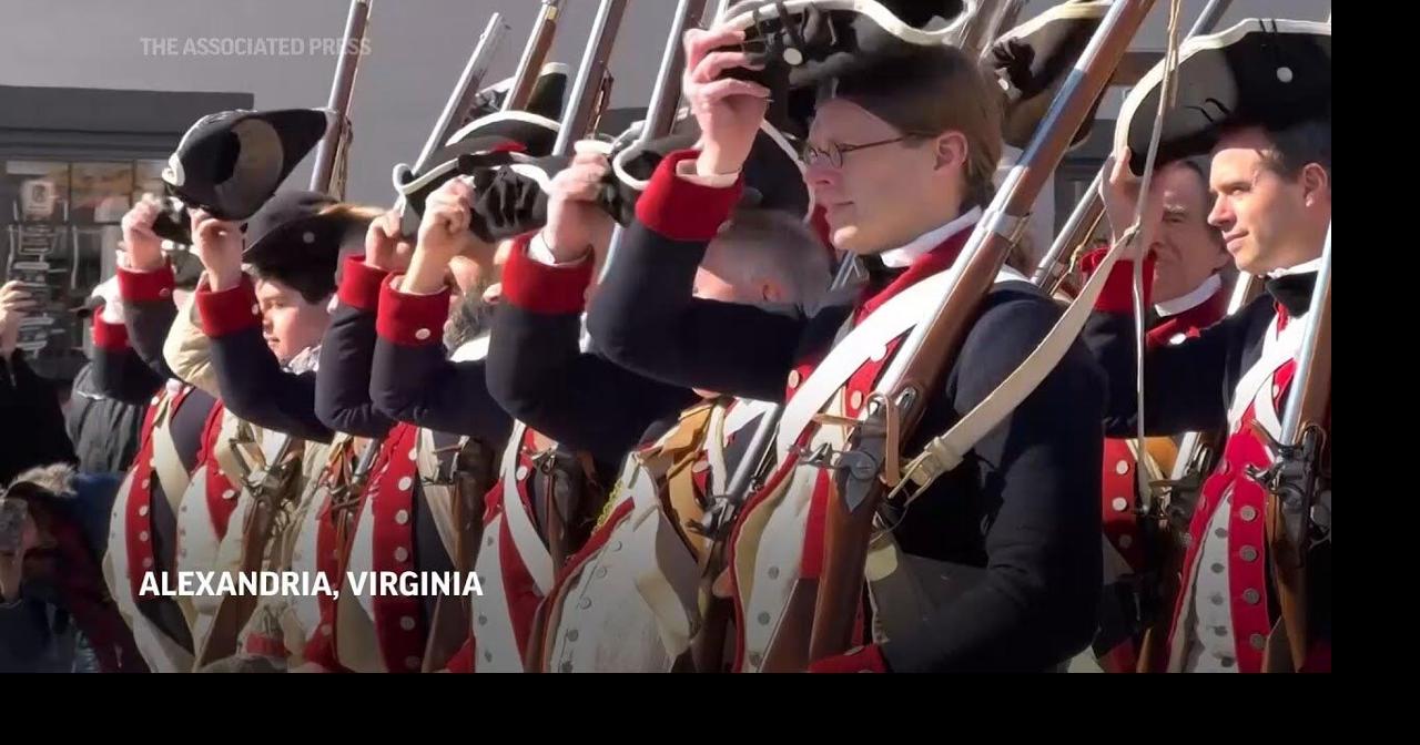 Presidents Day marked with century-old parade tradition in Virginia ...