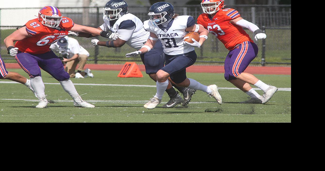 COLLEGE FOOTBALL: Slywka, No. 13 Ithaca roll over Hobart | Sports ...