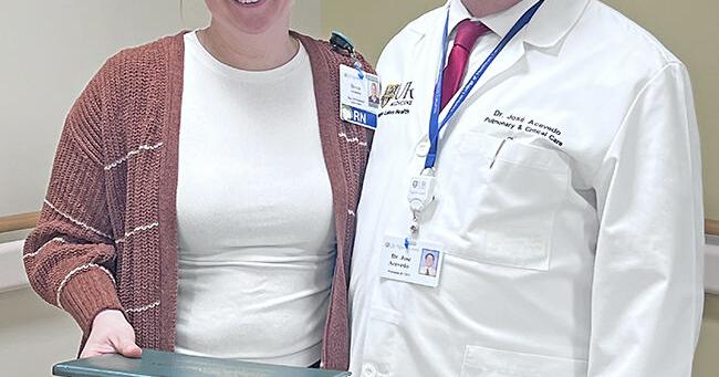 Schumacher receives DAISY Nurse Leader Award at Finger Lakes Health ...