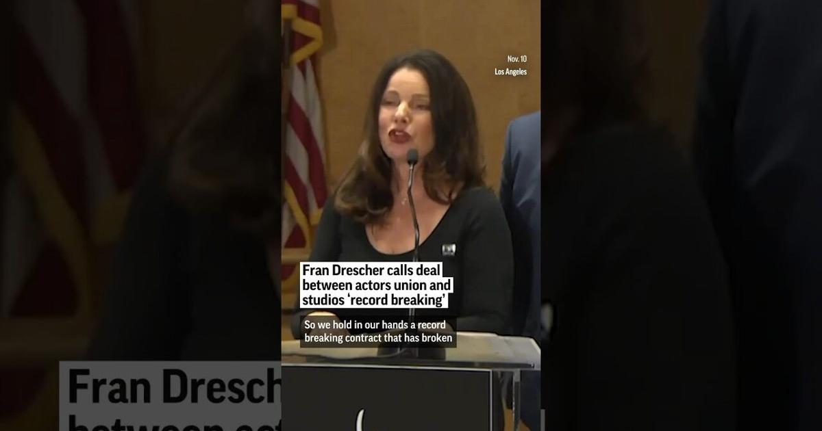 Fran Drescher calls deal between actors union and studios ‘record ... Fran Drescher calls deal between actors union and studios ‘record ...