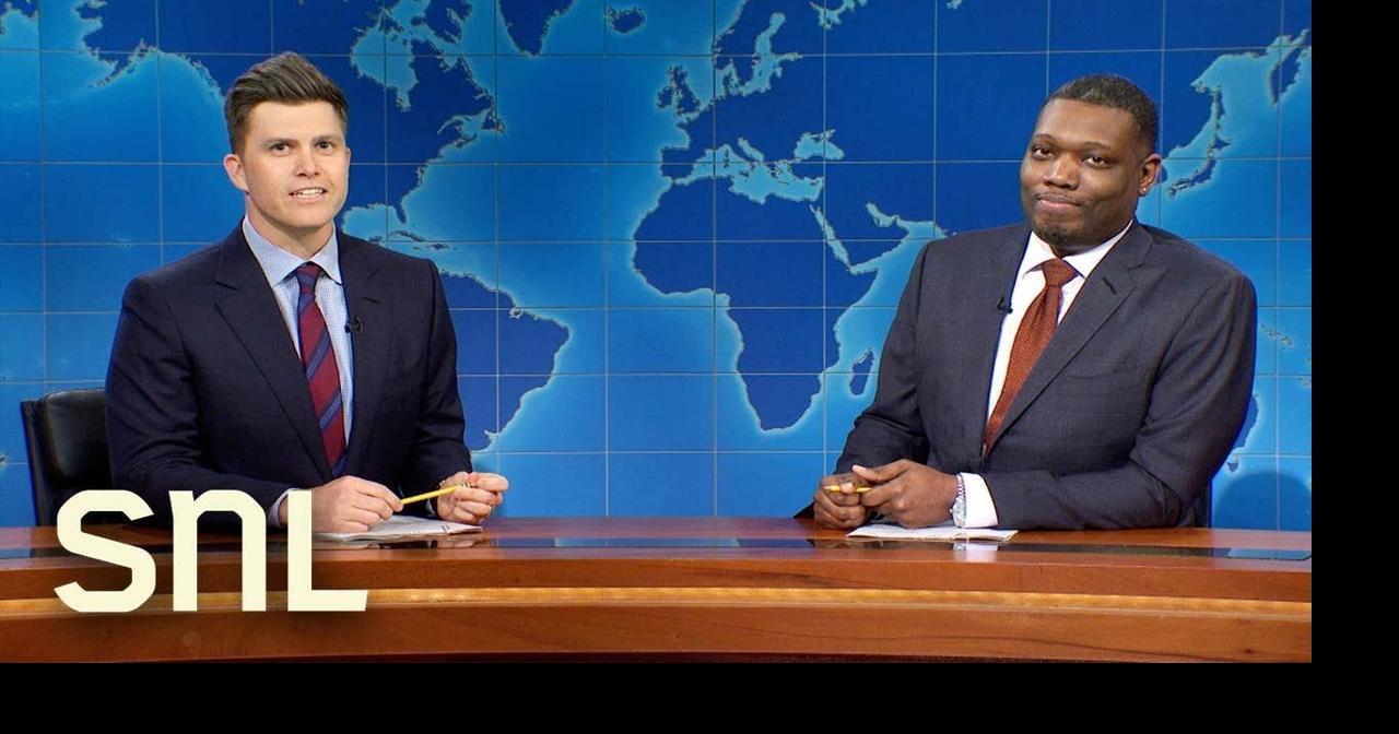 Weekend Update: Colin Jost and Michael Che Swap Jokes for Season 49 ...
