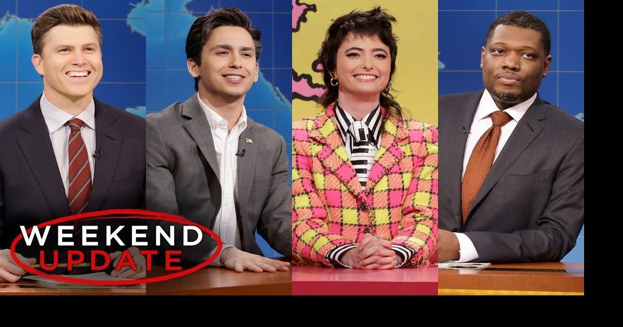 Weekend Update ft. Sarah Sherman and Marcello Hernández - SNL ...