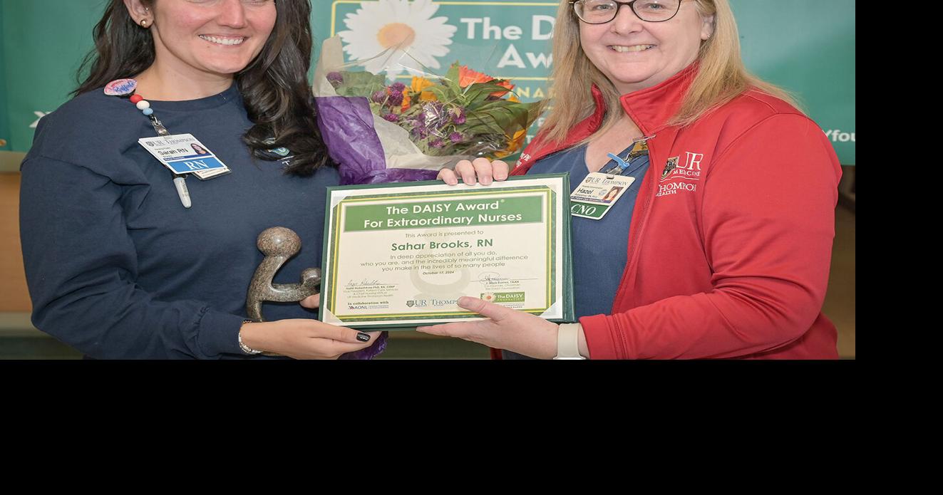 Brooks receives Thompson’s latest ‘DAISY’ | Health | fltimes.com