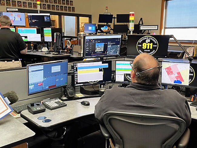 'Now we can see the call': Ontario County 911 Center launches new ...