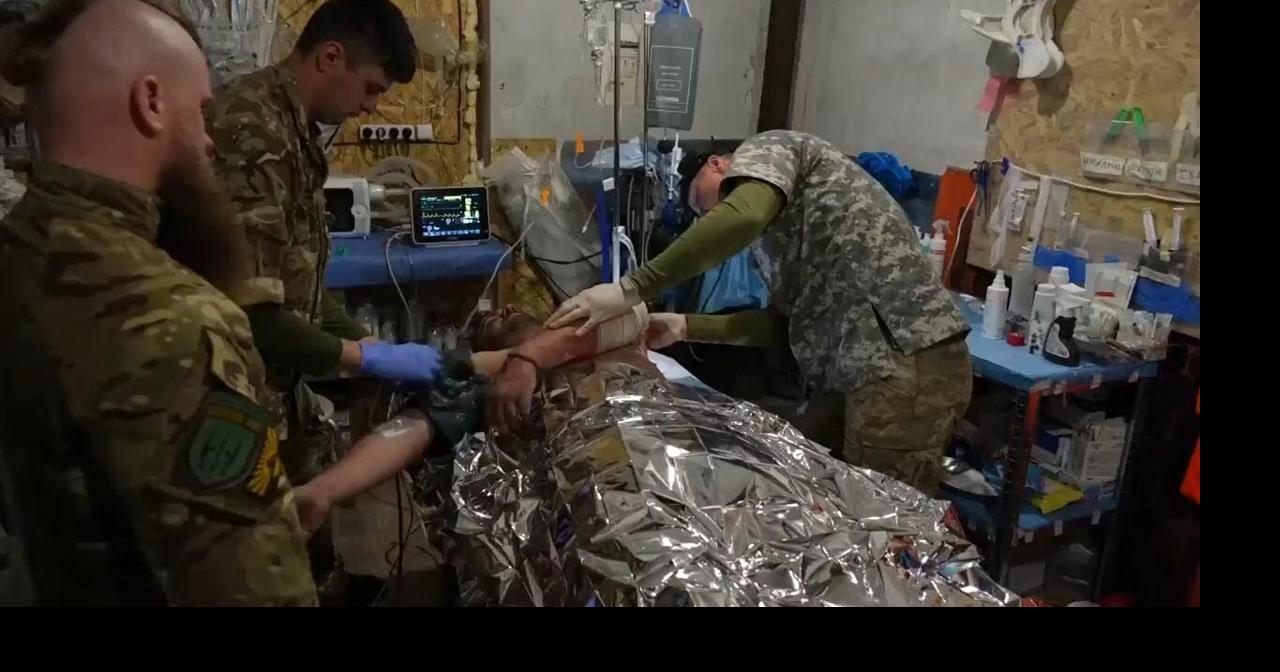 Outnumbered and outgunned, Ukraine military medics work to keep ...