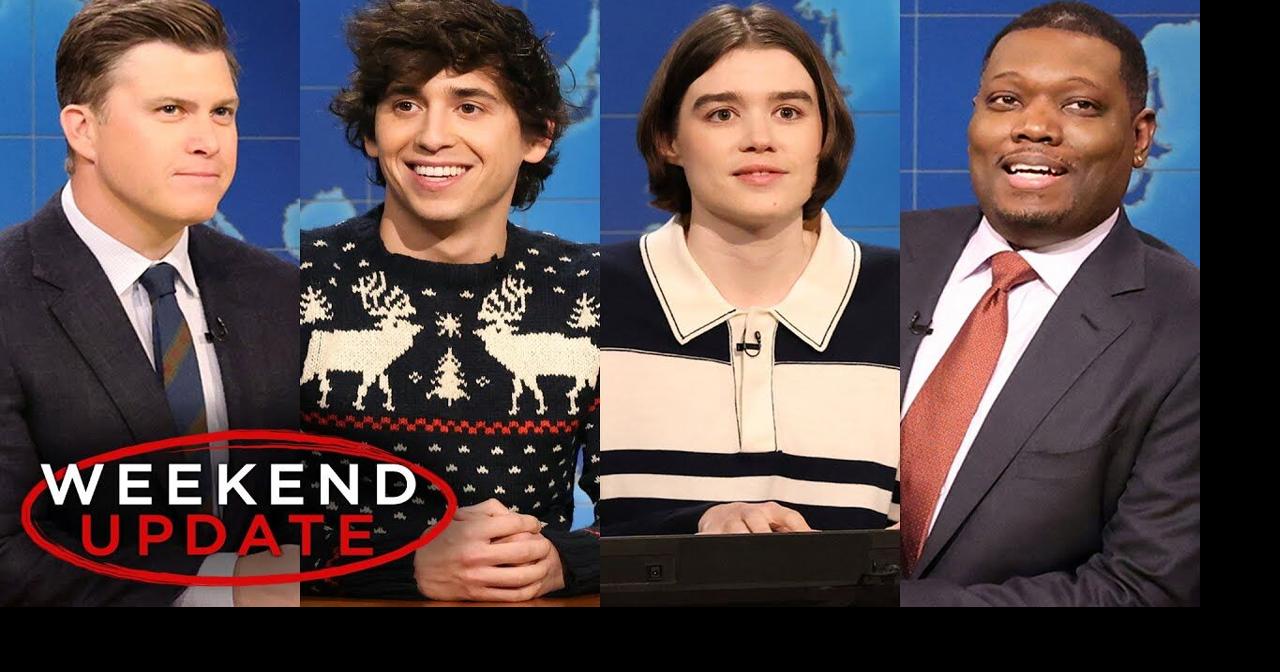 Weekend Update Ft Marcello Hernández And Jane Wickline Snl