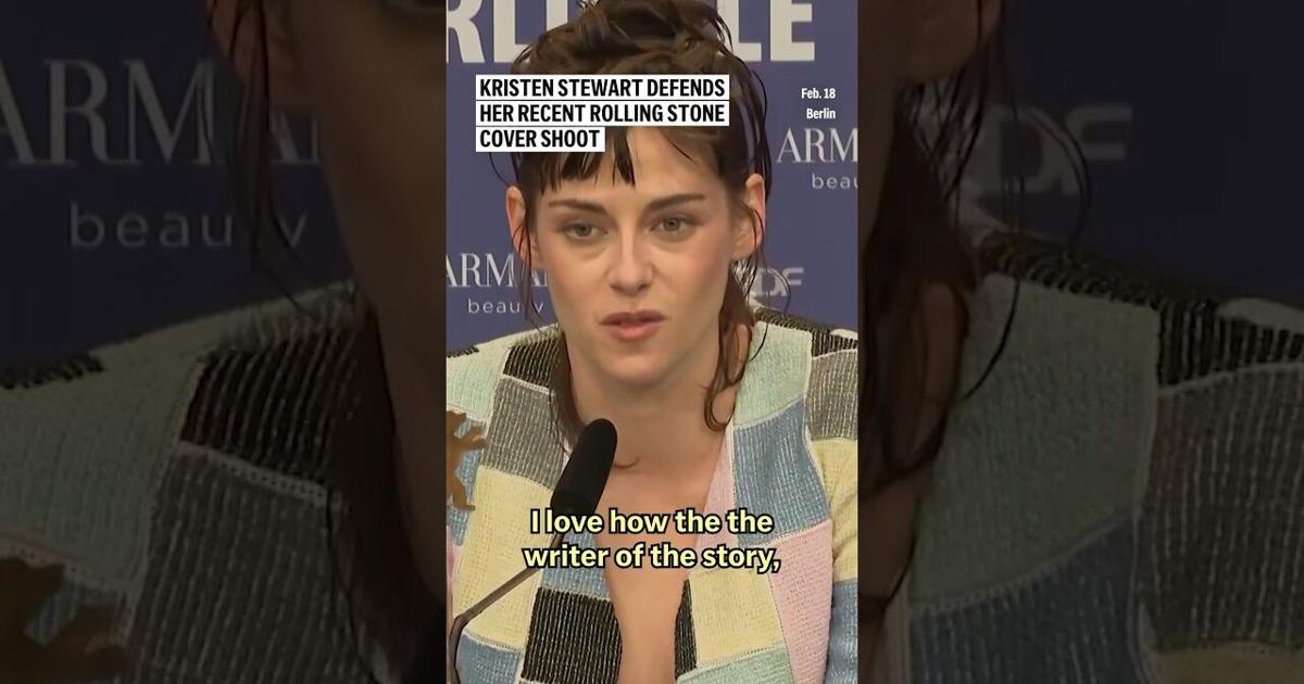 Kristen Stewart Defends Her Recent Rolling Stone Cover Shoot
