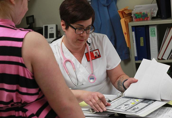 Finding a niche in nursing: School nurse Kim Seidel is 'making a ...