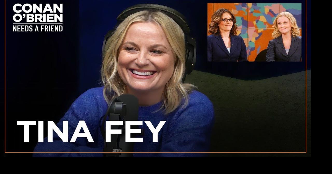 Amy Poehler Credits Tina Fey For Helping Her Get SNL | Conan O'Brien ...