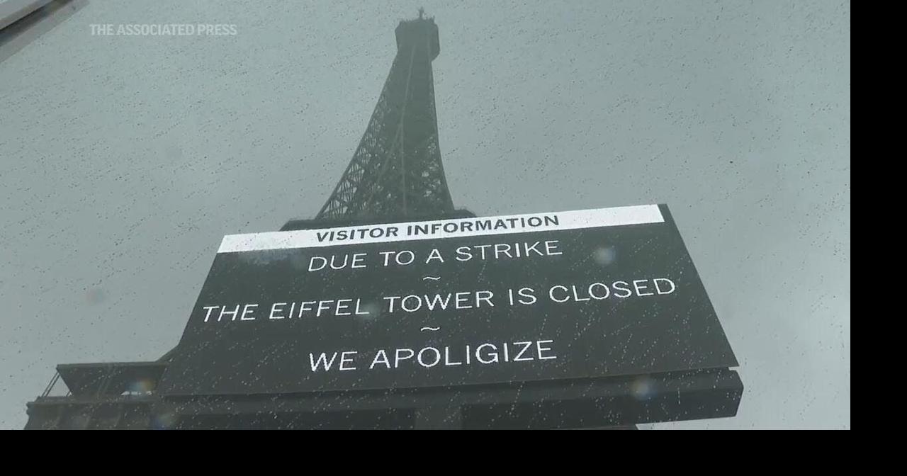 Strike at the Eiffel Tower closes one of the world's most popular ...