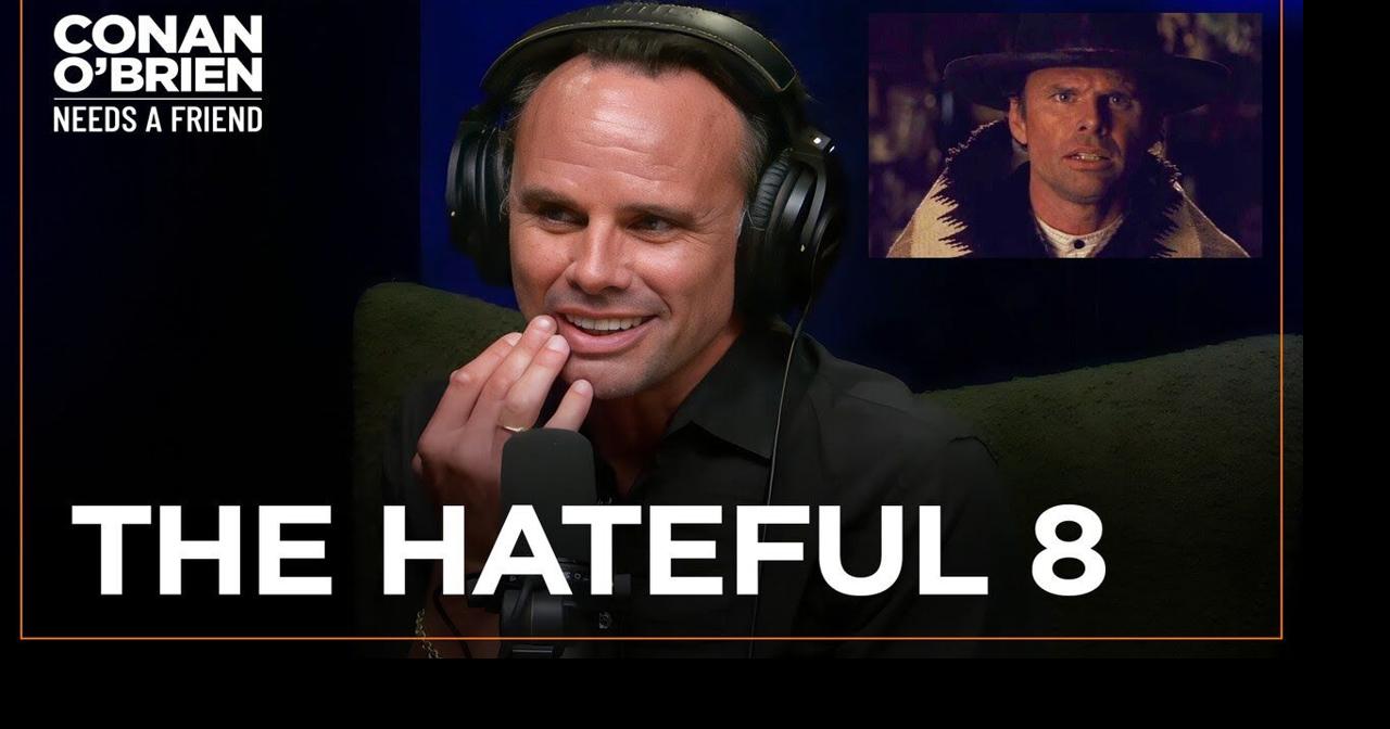 Walton Goggins Caught Kurt Russell Talking To A Chair | Conan O'Brien ...