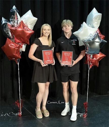 Vienna, Harshfield named Red Jacket Athletes of the Year | Sports ...