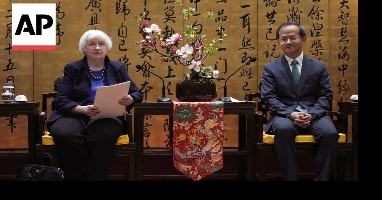 US Treasury Secretary meets Beijing Mayor Yin Yong during China visit ...